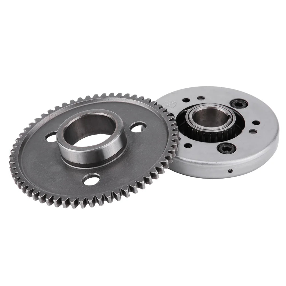 Embrague de arranque de scooter GY6 con rueda libre de 60 dientes ...