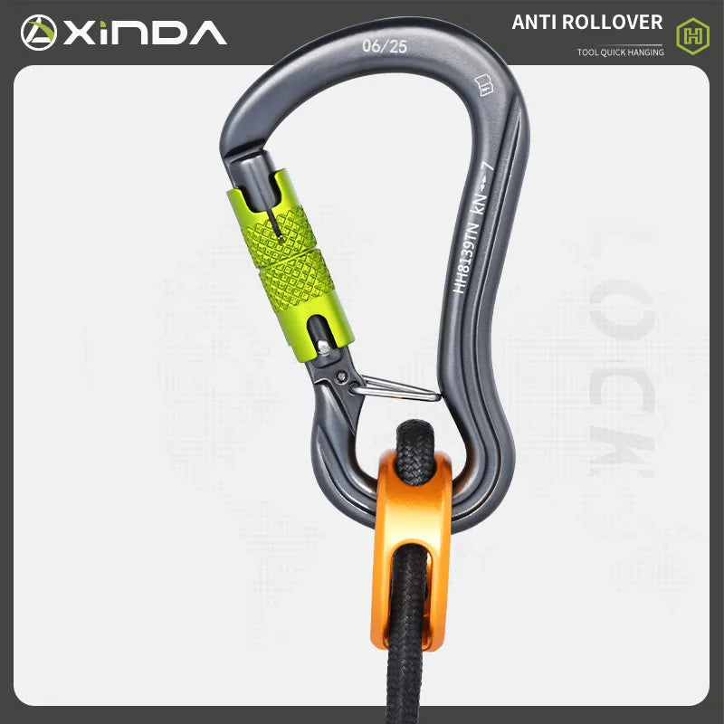 Xinda Multifunction Carabiner Anti-flip Tool Quickdraw At Height ...