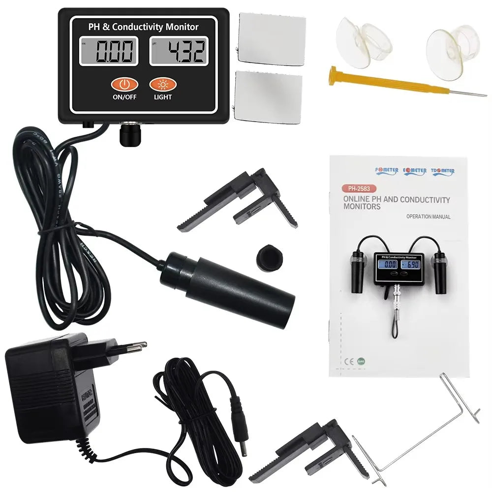 Water Quality Real-time Continuous Monitoring Online PH EC Monitor ...