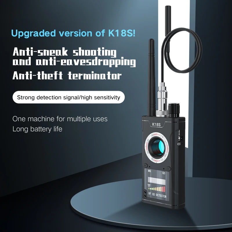 Hidden Camera Detector Anti Spy Gadget Professional Hunter Wireless ...