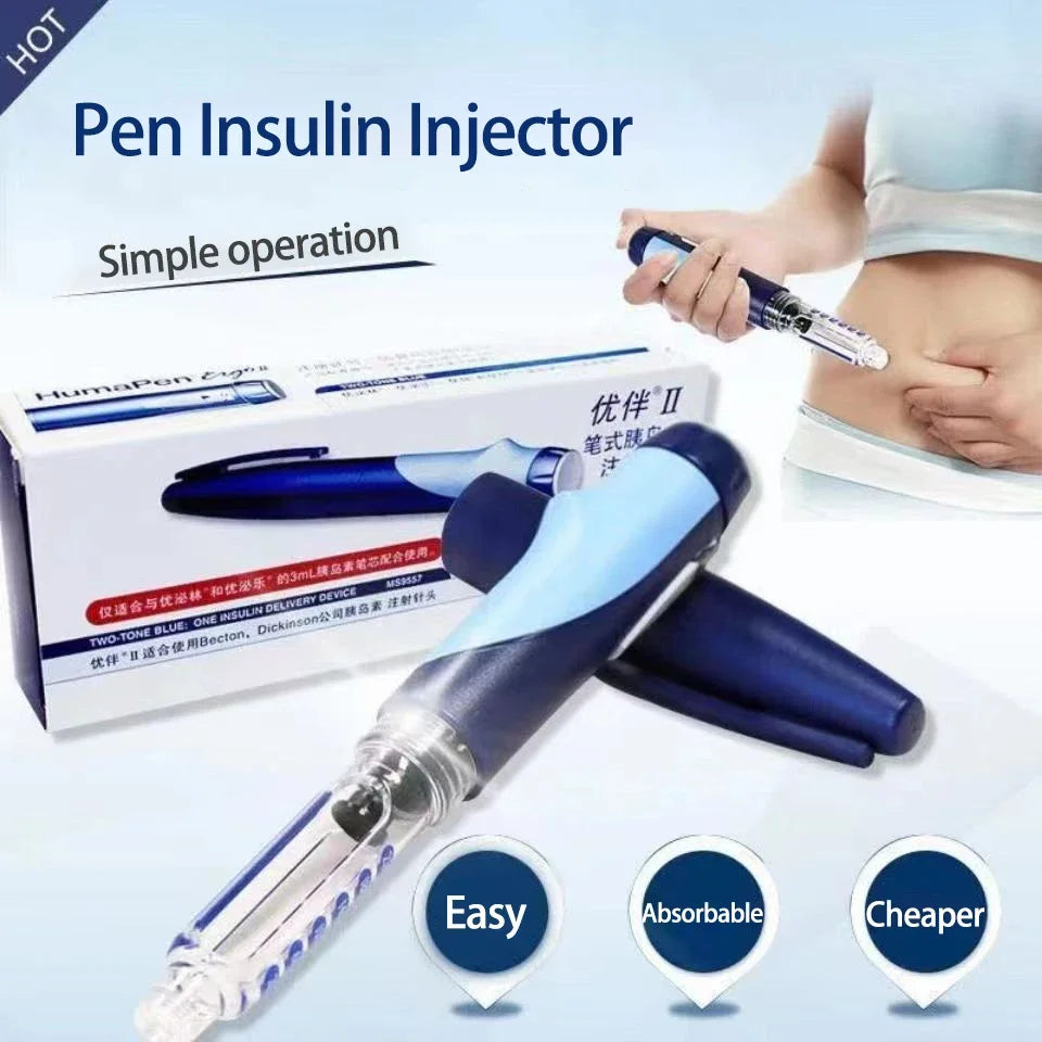 Eli Lilly 2 Pen Type Insulin Syringe Is Suitable For 3mL Insulin ...