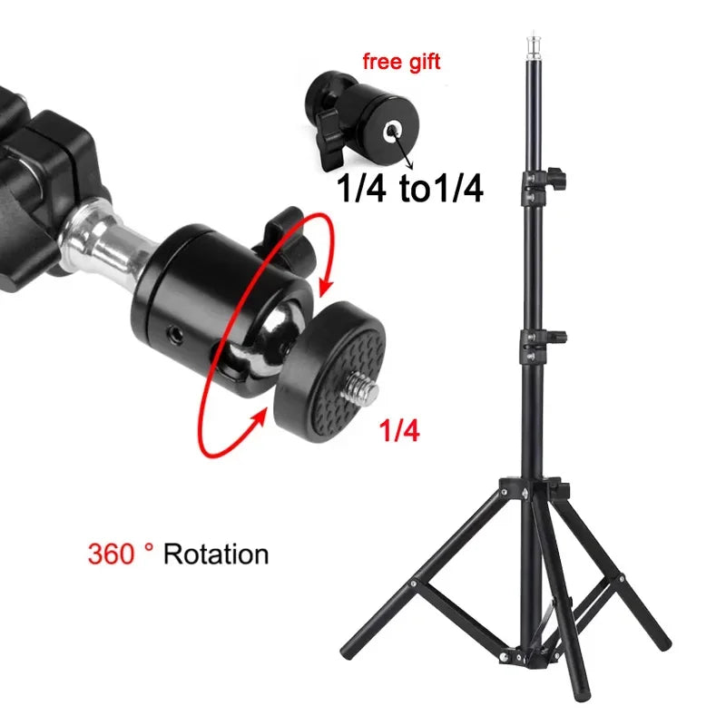 DITONG 110cm Universal Portable Tripod Stand for magcubic Projektorje ...