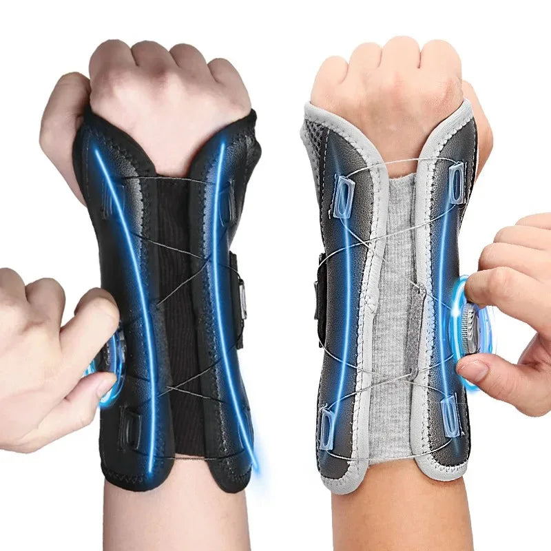 1Pcs Adjustable Knob Wrist Guard Removable Steel Plate Tendon Sheath ...