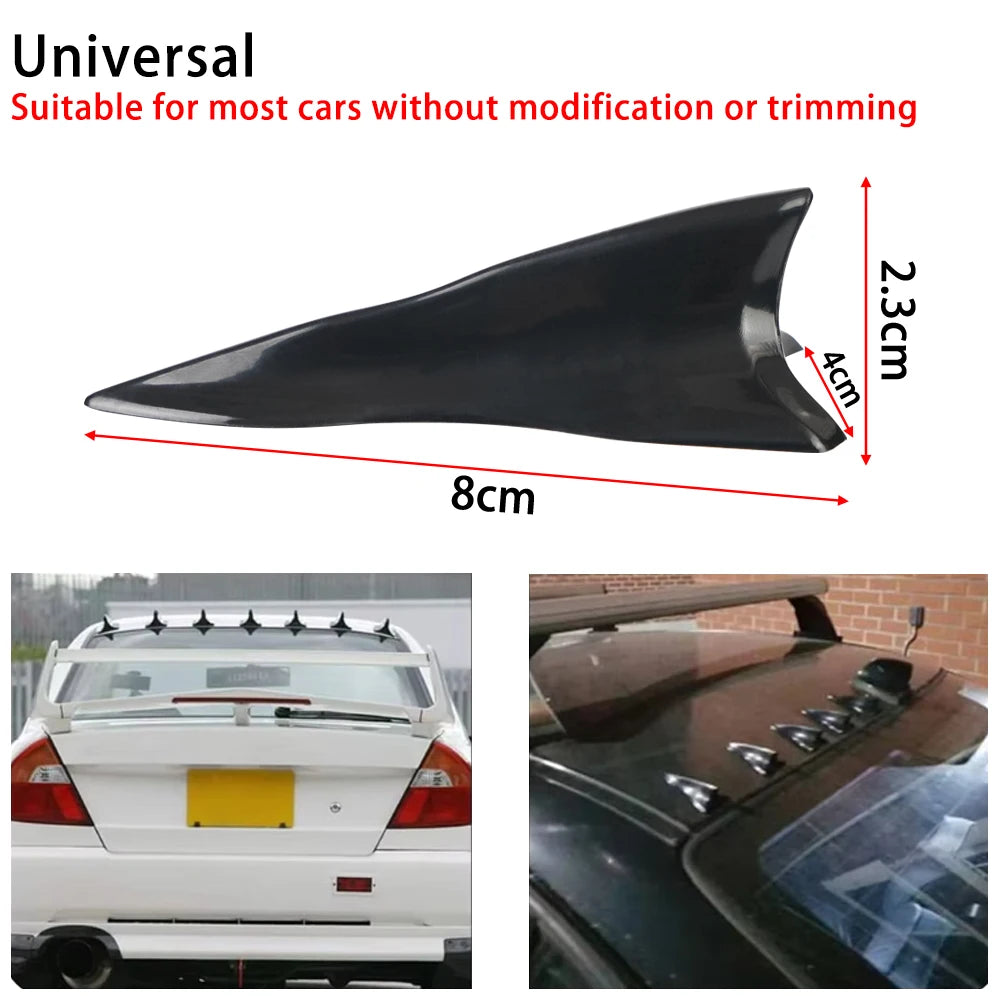 Shark Fin Spoiler Kit Universal Rear Roof Diffuser | XUZHONG ...