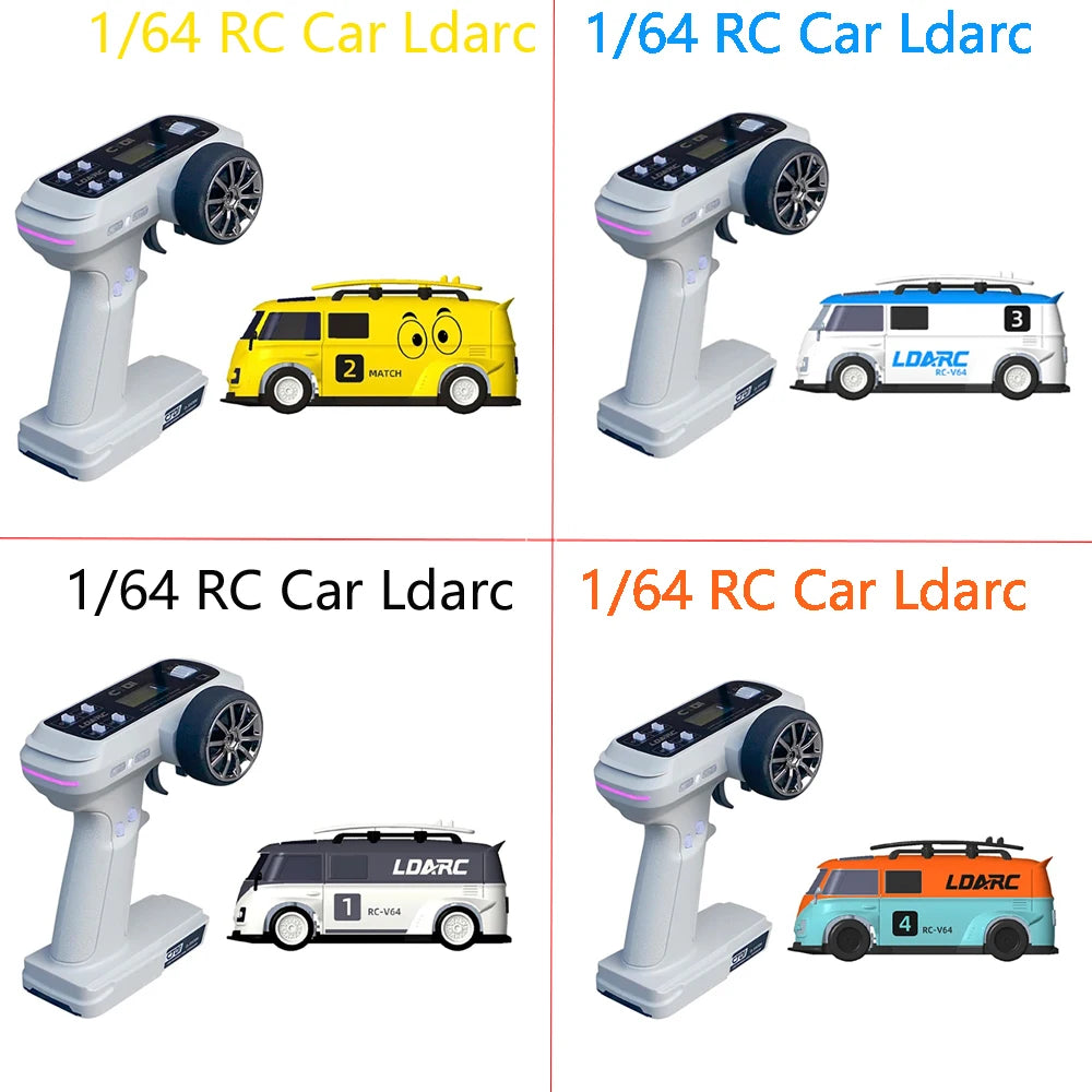 LDARC V64 RC Αυτοκίνητο 2.4GHz Ασύρματο 1/64 Κλίμακα – InterCyprus