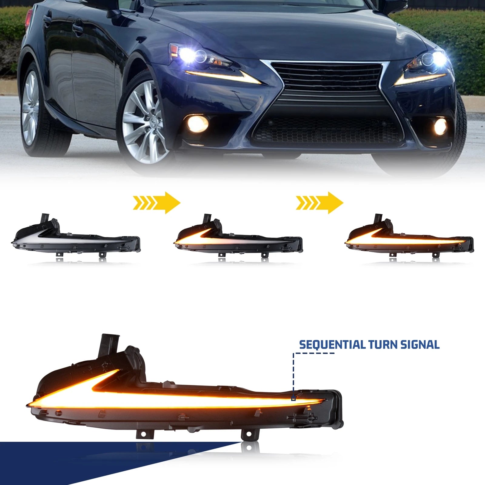Lexus IS LED RGB Daytime Running Light 2014-2016 | BY-G30LCI ...