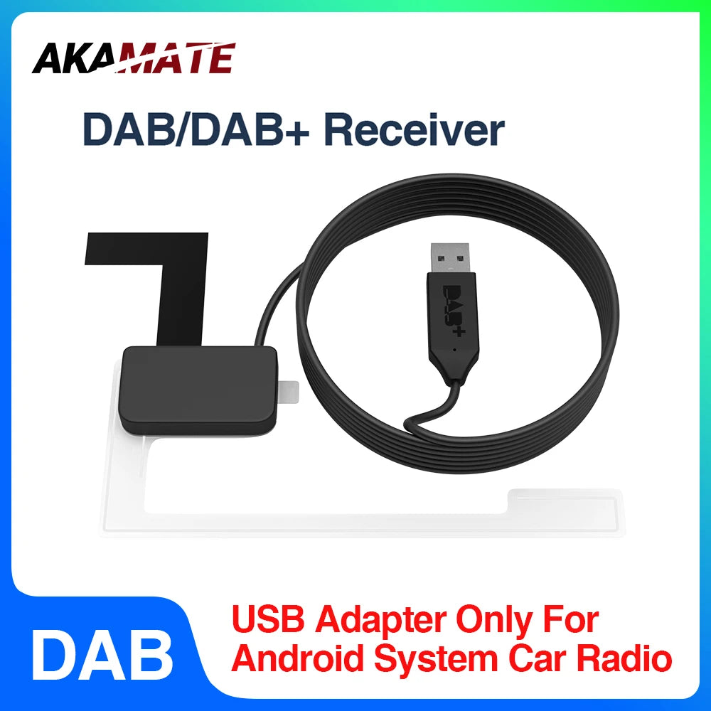 DAB Antenna for Android System Car Radio USB Adapter Stereo DAB+ ...