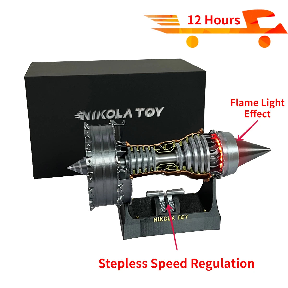 Turbojet Engine for Airplanes Goni | Tail Flame – InterCyprus Trading Ltd