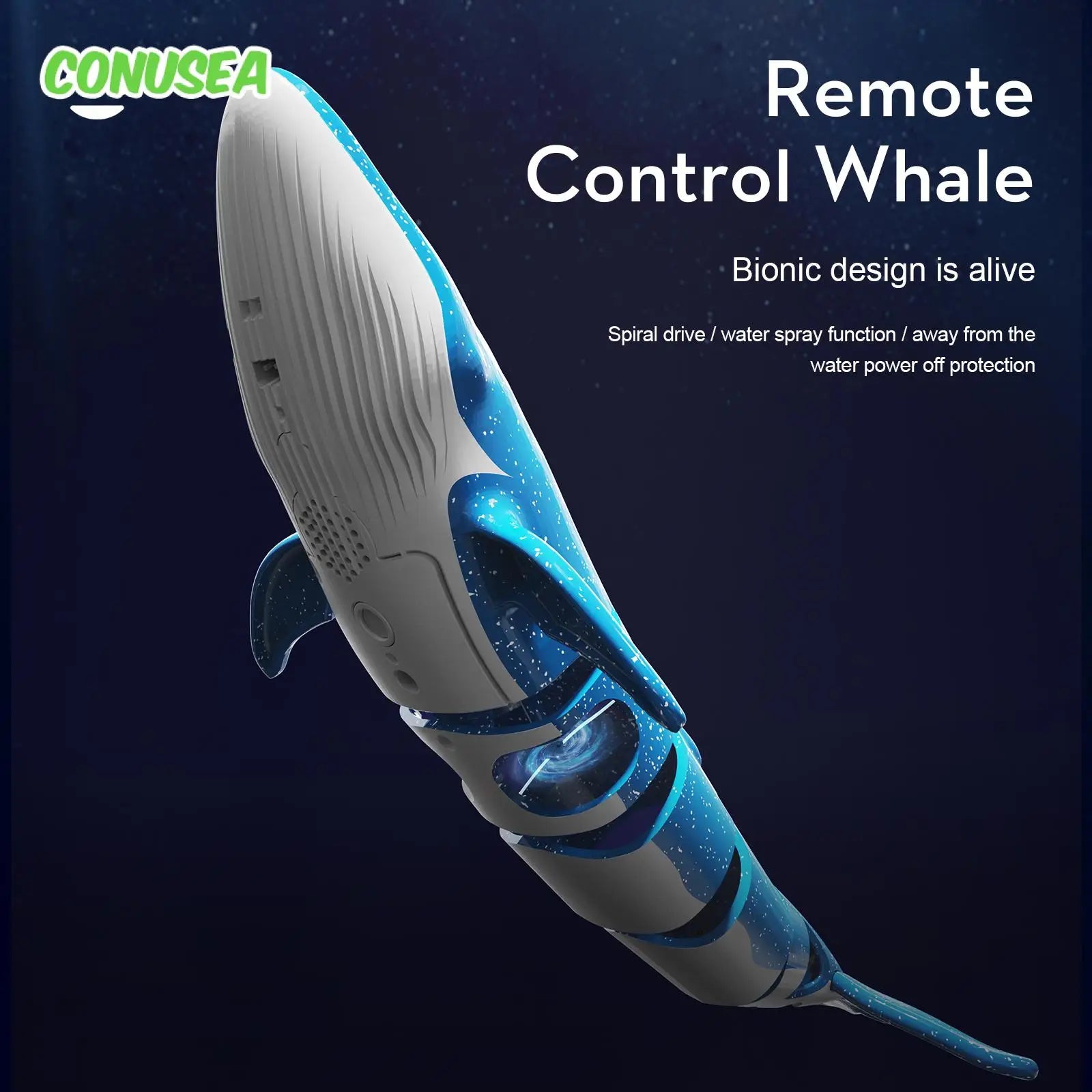 Remote Control Underwater Whale Submarine for Pools and Lakes ...