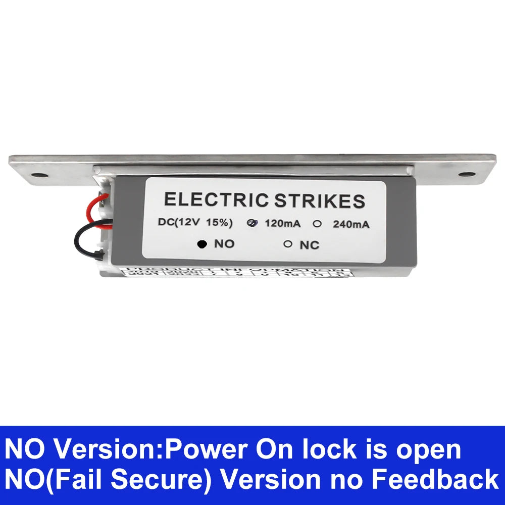 Electronic Strike Lock Access control Narrow Type Electric Door Lock ...