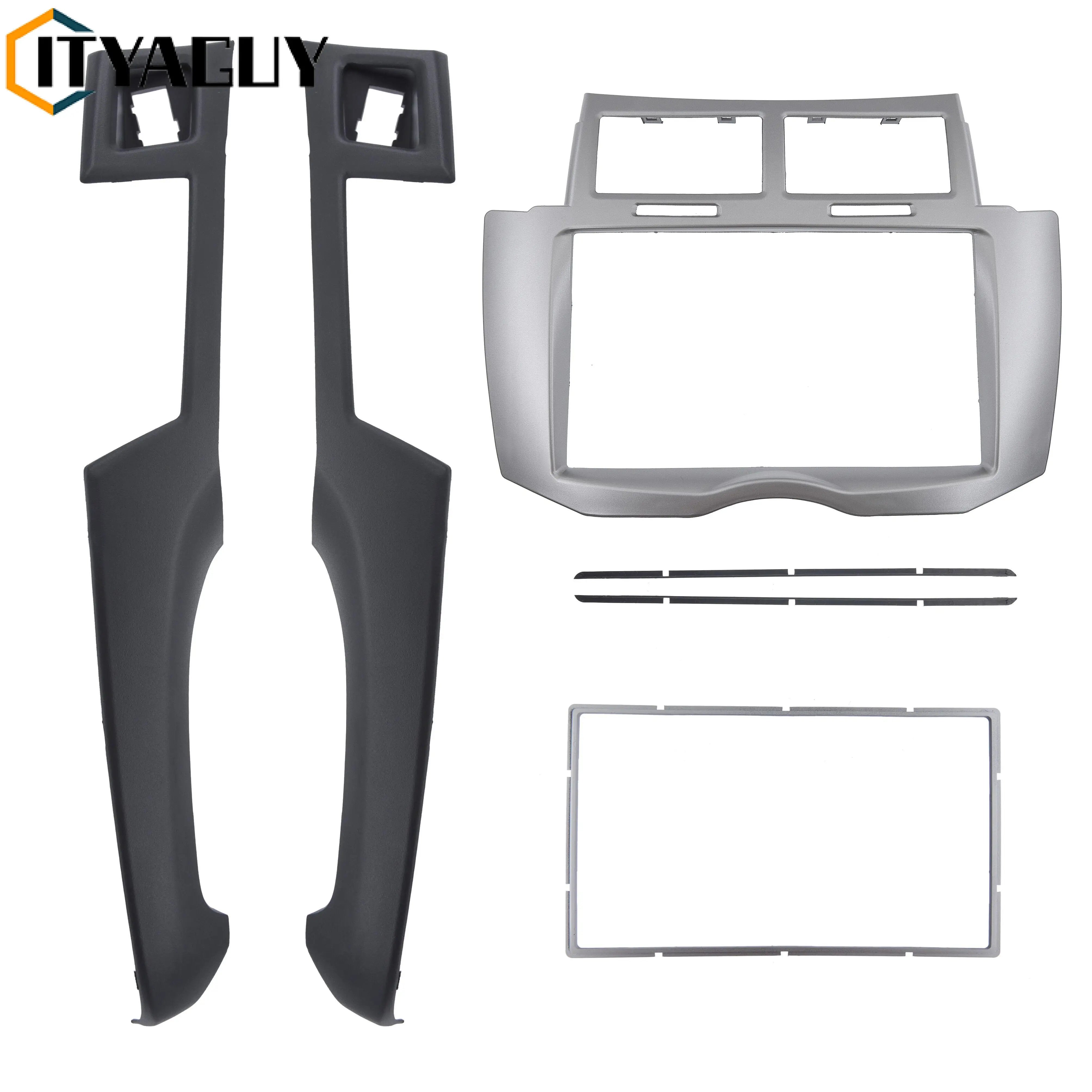 Toyota Yaris Vitz Platz Fascia Kit 2 Din 2005-2011 ABS – InterCyprus ...
