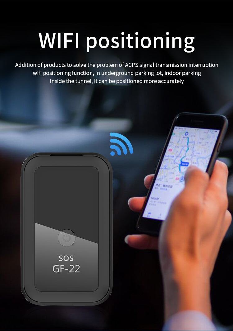 Mini GPS lokalizátor reálného času auto SOS magnetický lokalizátor ...